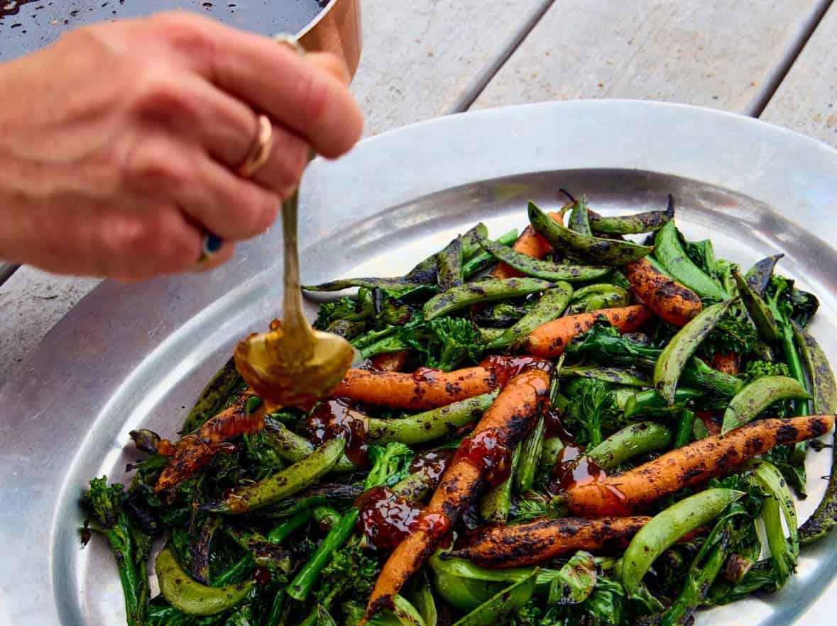 Wood-Fired Vegetables with Fish Caramel - Visit Maine